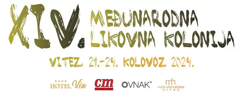 XIV likovna kolonija - pozivnica